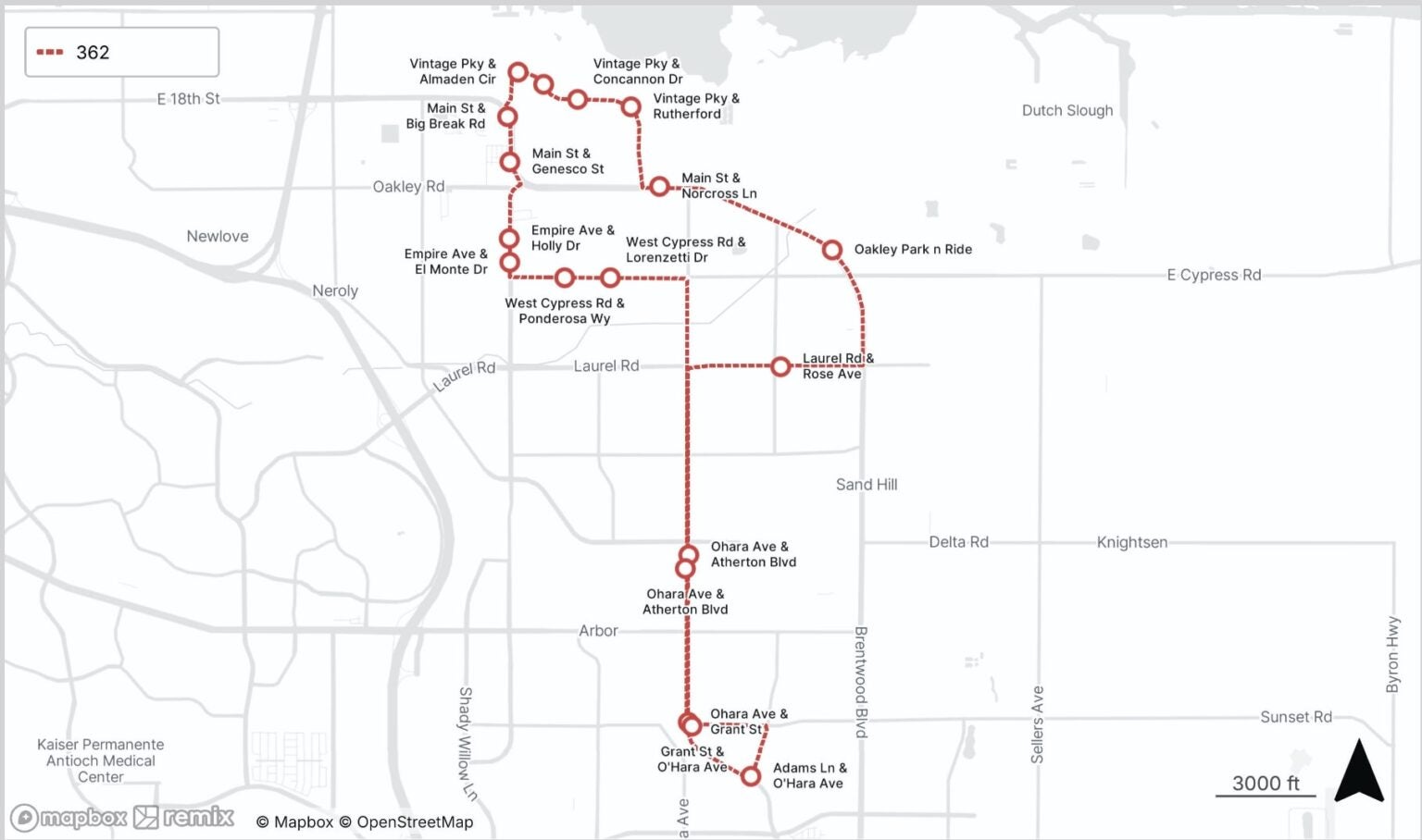 362 - Tri Delta TransitTri Delta Transit